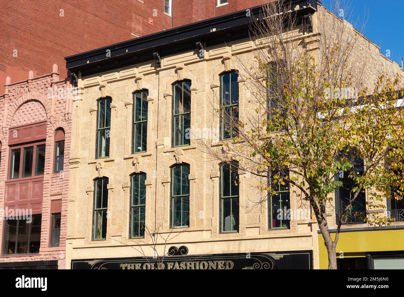 Madison, Wisconsin - United States - November 7th, 2022: Downtown ...