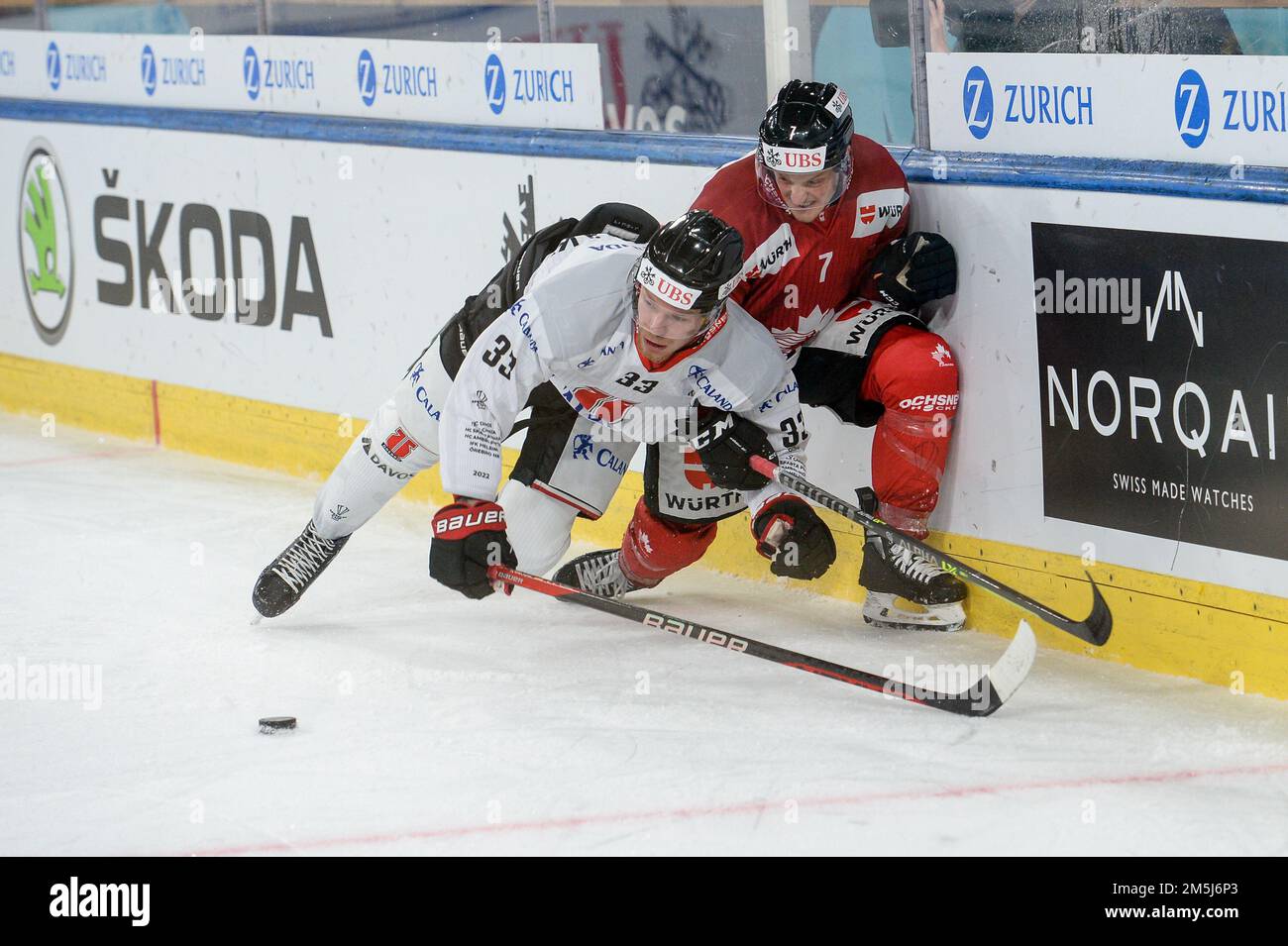29.12.2022, Davos, Eisstadion Davos, Spengler Cup: Orebro HK - Team ...