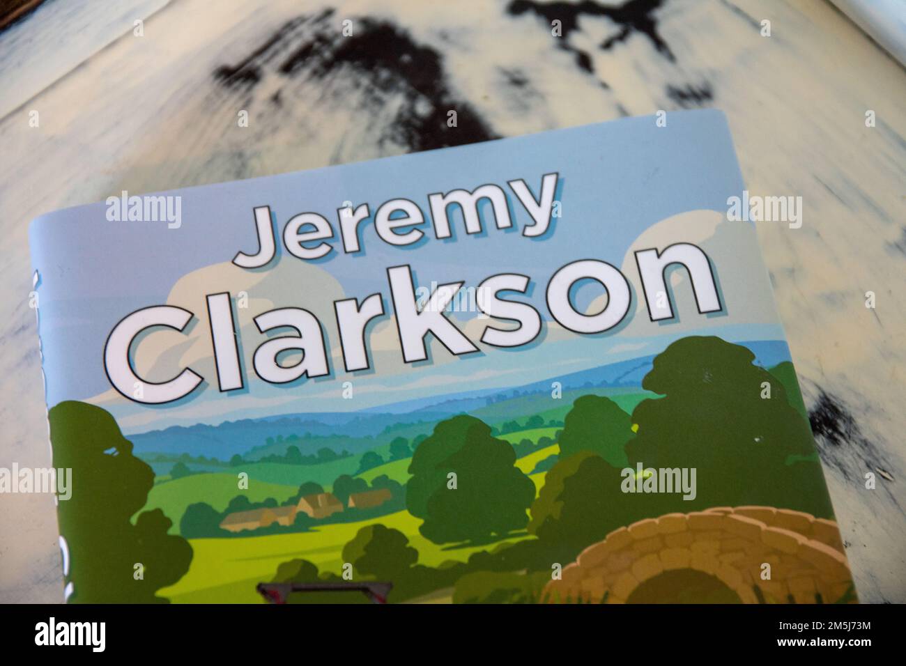 Durham, UK - 29th December 2022: Jeremy Clarkson's book Diddly Squat, a ...