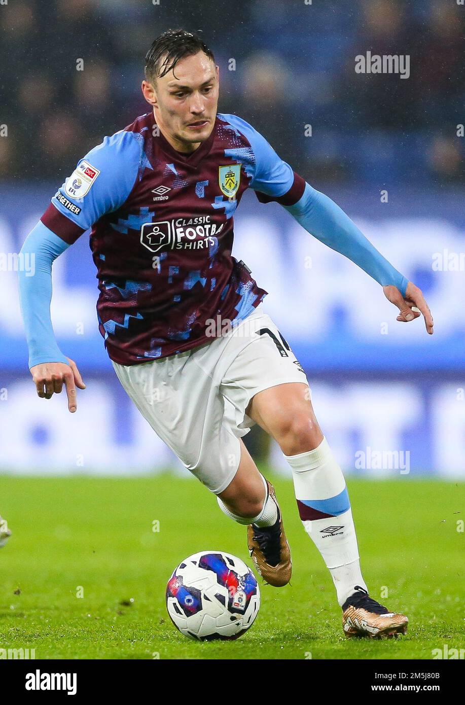 Burnley's Connor Roberts during the Sky Bet Championship match at Turf ...