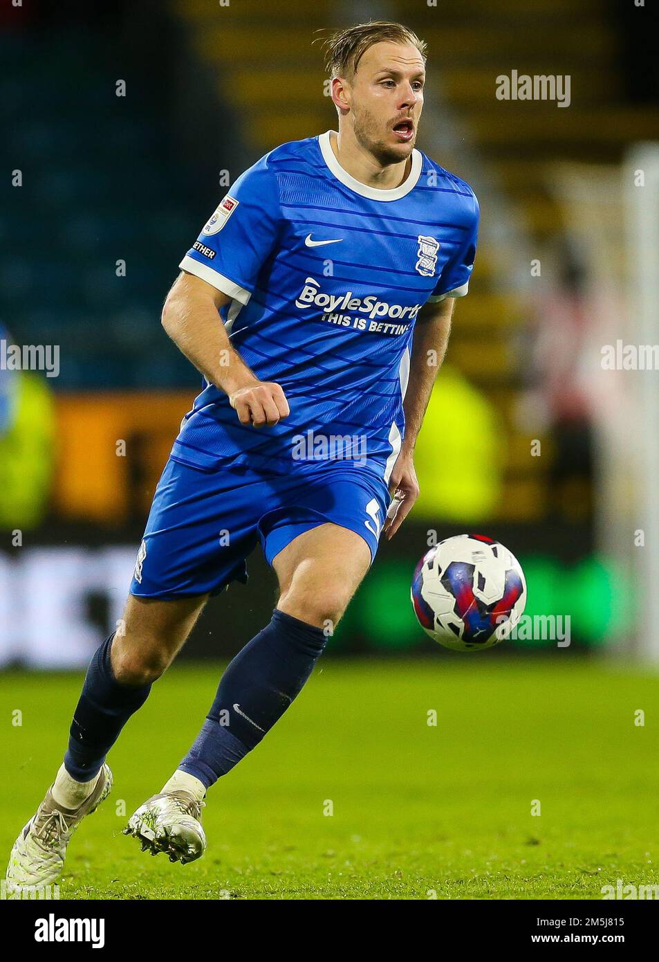 Birmingham City's Marc Roberts during the Sky Bet Championship match at ...