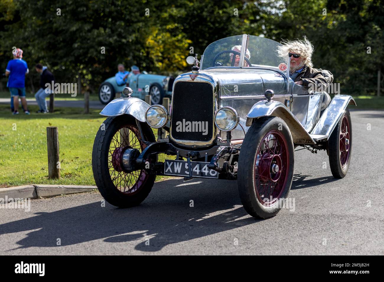 1924 Alvis 12-50 SC Ducks back ‘XW 5448’ at the Race Day Airshow held ...
