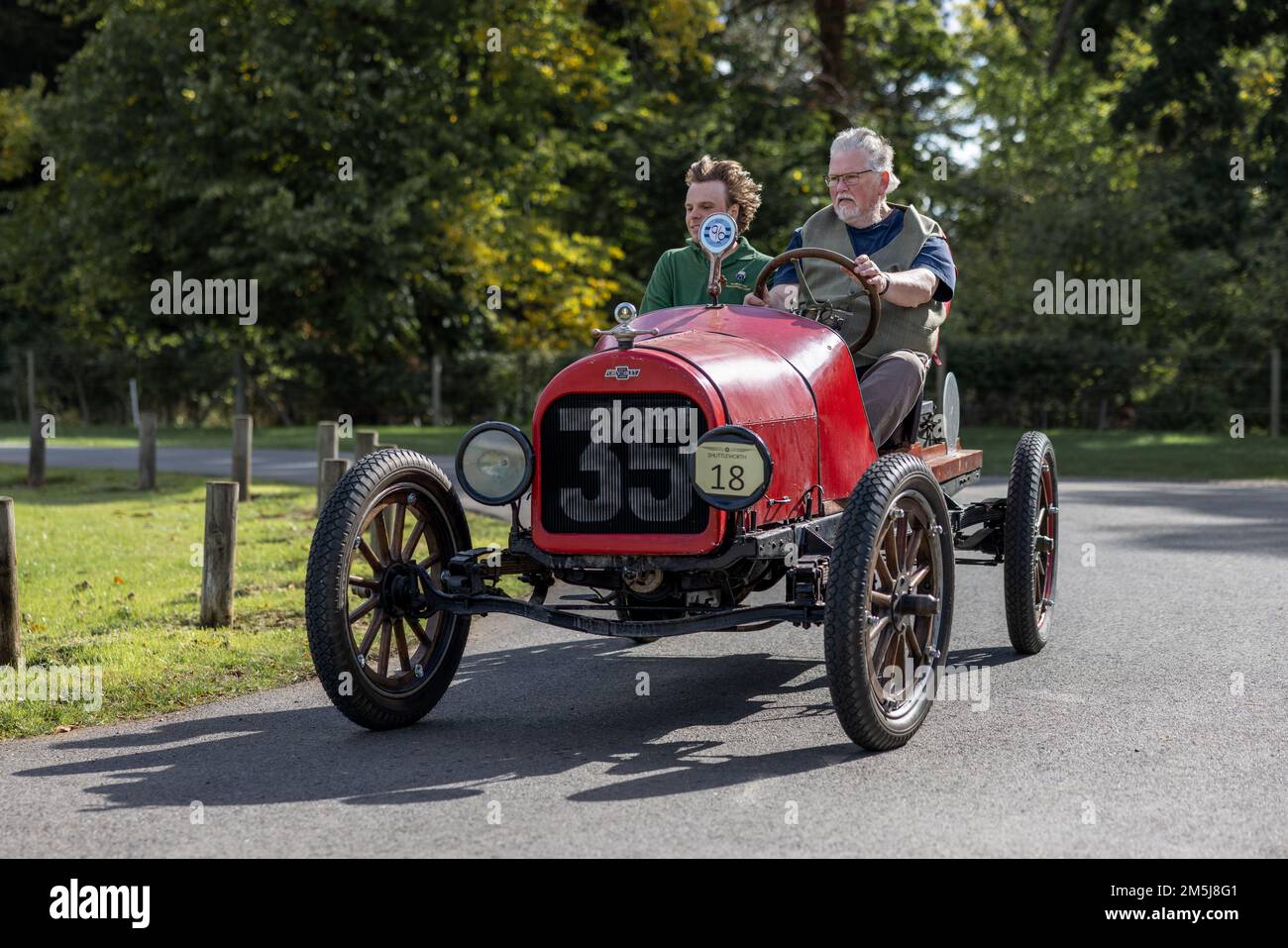 1916 Chevrolet Model 490 Speedster, at the Race Day Airshow held at ...