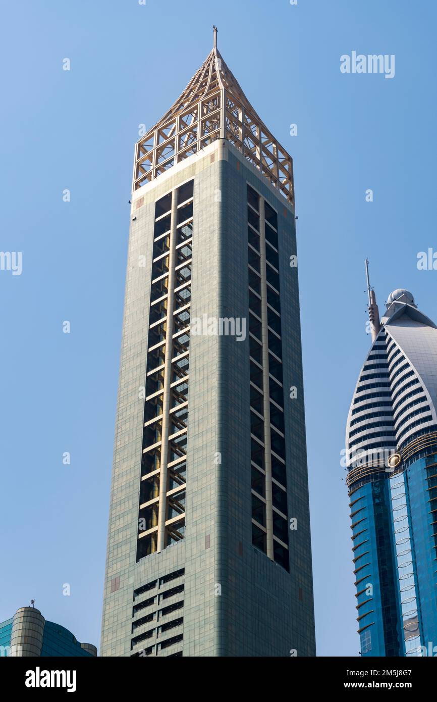 View of the top of the Gevora Hotel Building taken from the Sheikh ...