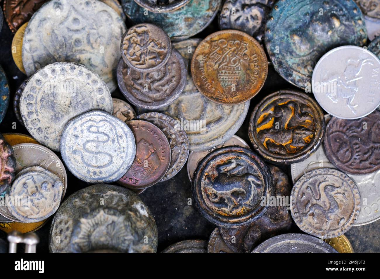 Old coins Background, currency, Ancient coins Stock Photo - Alamy