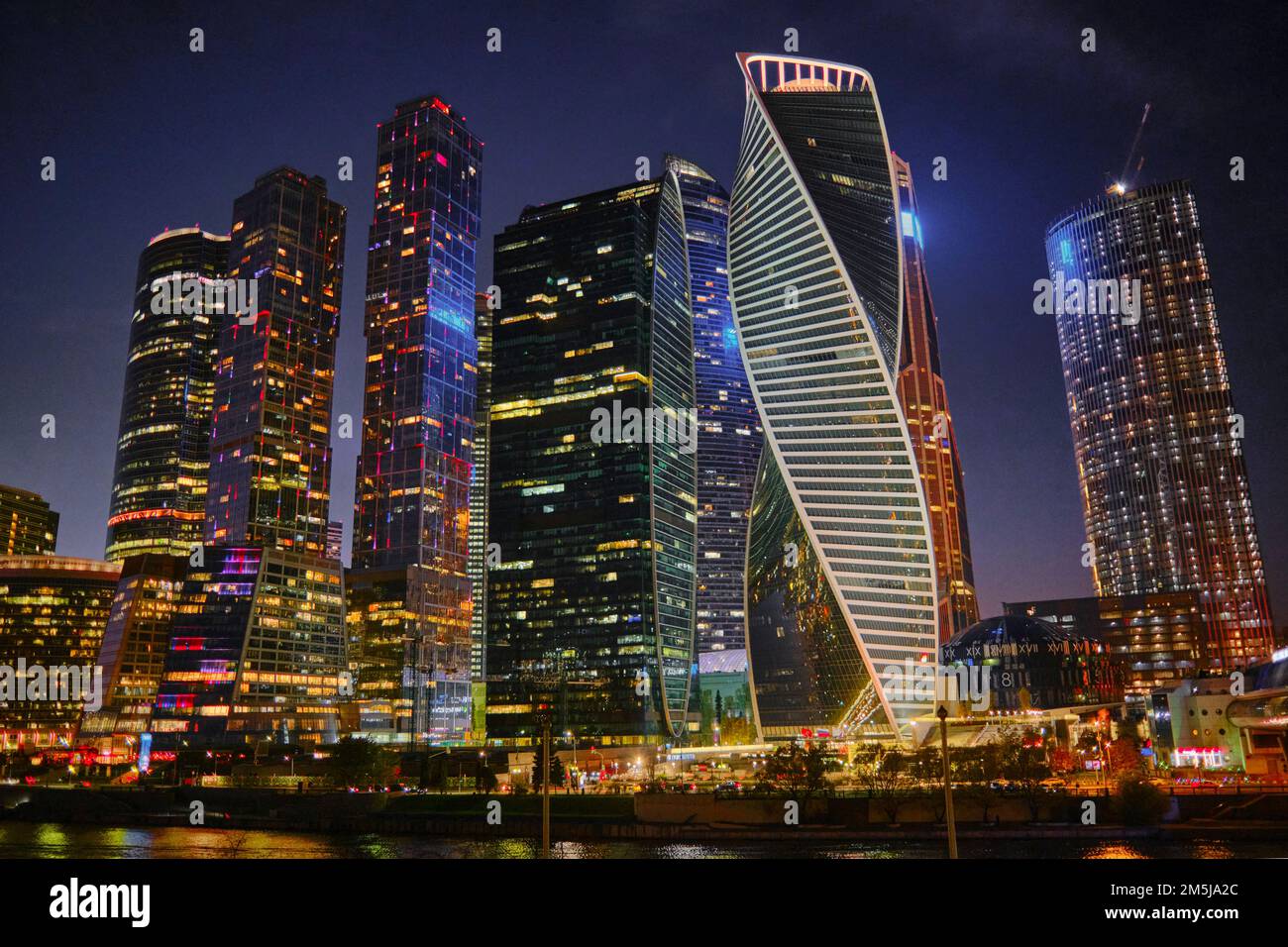 High-rise buildings of Moscow International Business Centre (MIBC ...