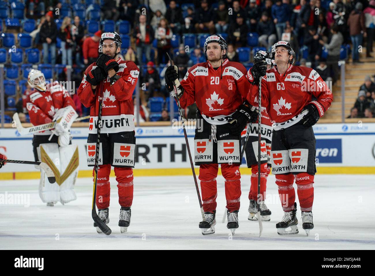 29.12.2022, Davos, Eisstadion Davos, Spengler Cup: Orebro HK - Team ...
