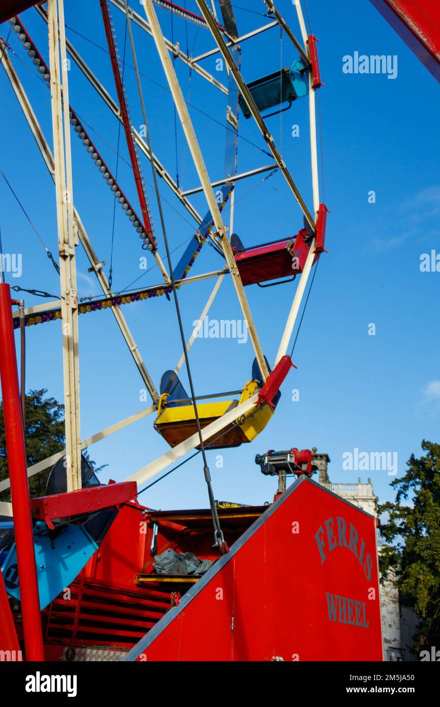 Ferris wheel at Trentham gardens stoke on trent staffordshire Stock ...