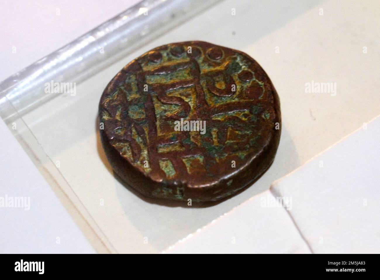 Indian ancient coins hi-res stock photography and images - Alamy