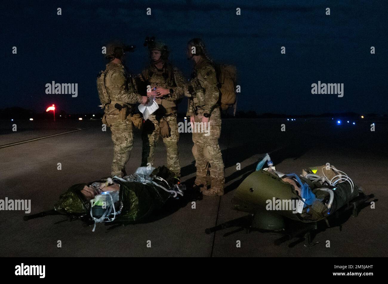 A Special Operations Surgical Team member assigned to the 24th Special ...