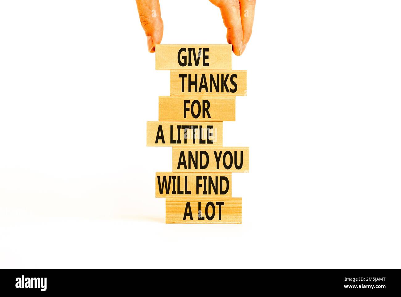Inspirational signs of gratitude Cut Out Stock Images & Pictures - Alamy
