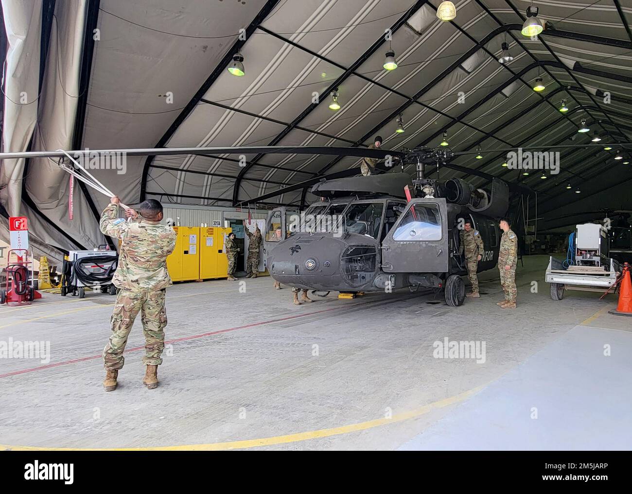 CAMP BONDSTEEL, Kosovo – U.S. Army Soldiers with Delta Company, 2nd ...