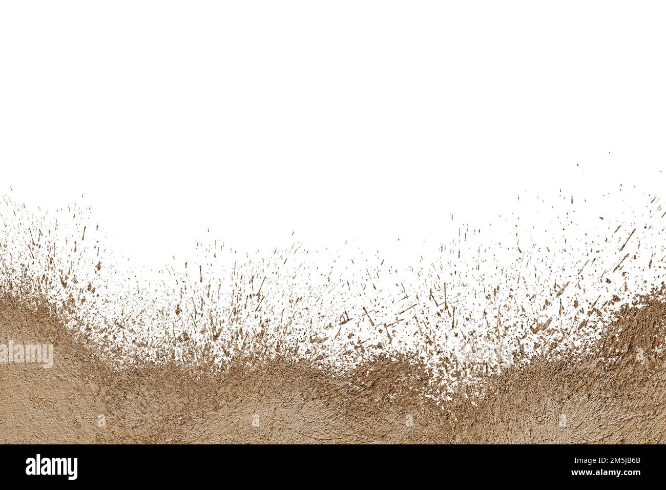 mud splash isolated on white background Stock Photo - Alamy