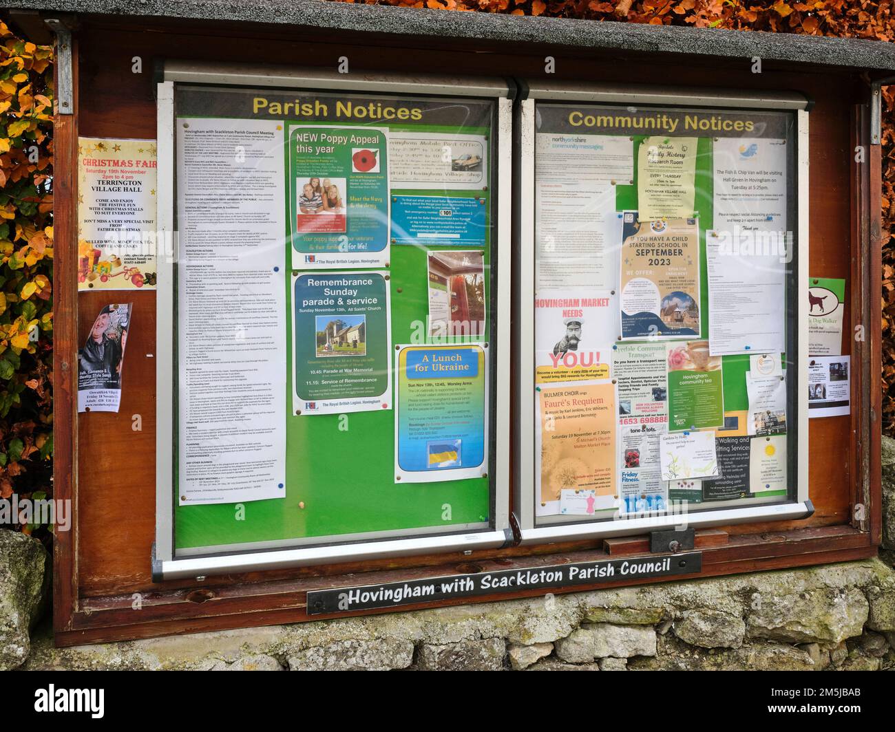 Hovingham village hall hi-res stock photography and images - Alamy
