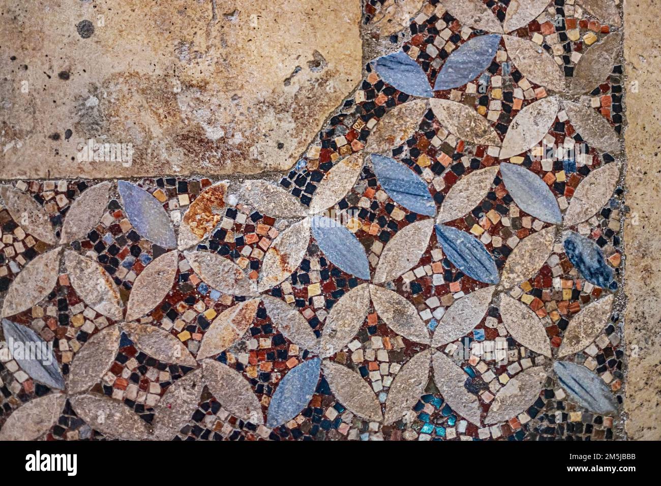 Byzantine mosaics on the floor of St. Nicholas Church Demre, Turkey ...