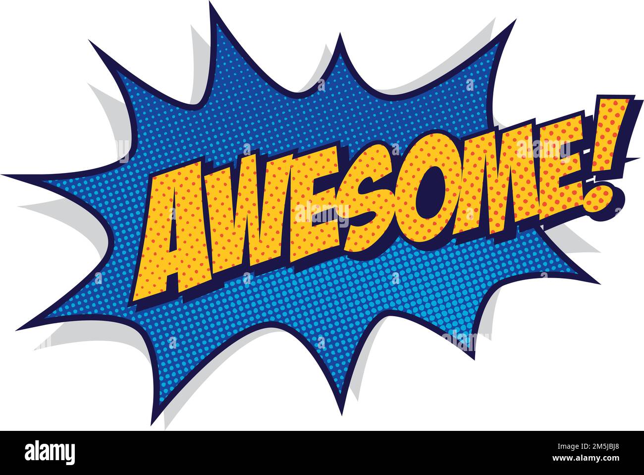Awesome and word hi-res stock photography and images - Alamy