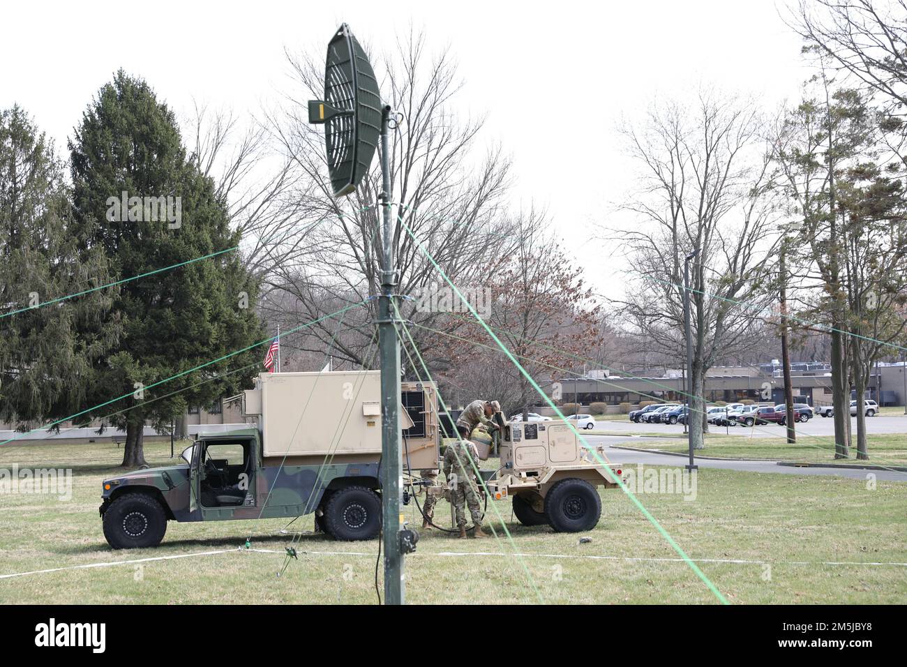 New Jersey Army National Guard Soldiers with Charlie Company, 104th ...