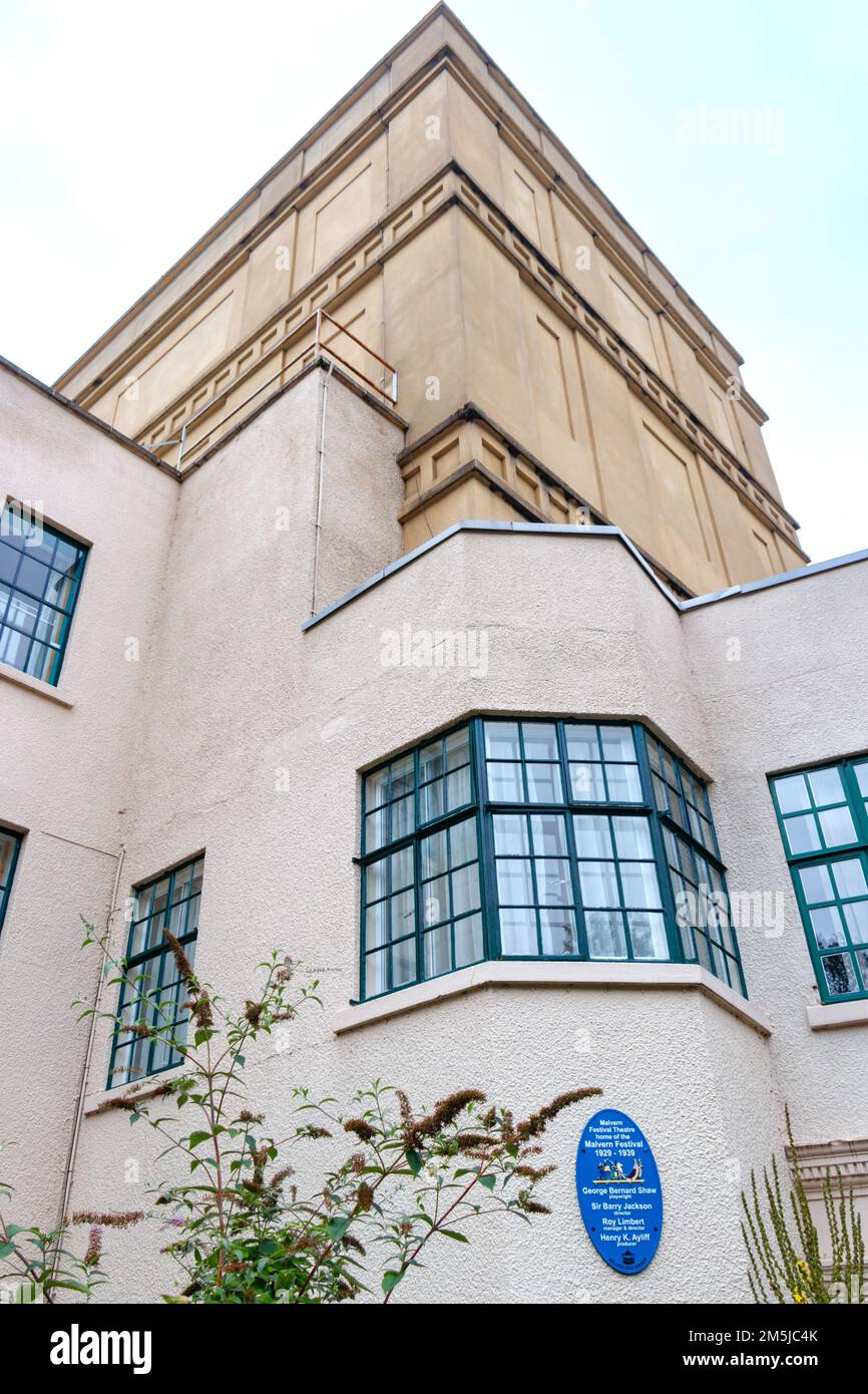 art deco detailing of the malvern theatre formerly the festival theatre ...