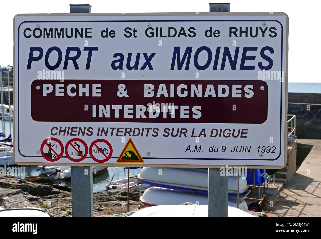Port aux Moines, Saint Gildas du Rhuys, Morbihan, Bretagne, Brittany ...