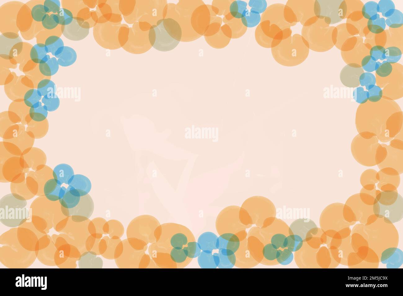 Warm orange border Stock Vector Images - Alamy