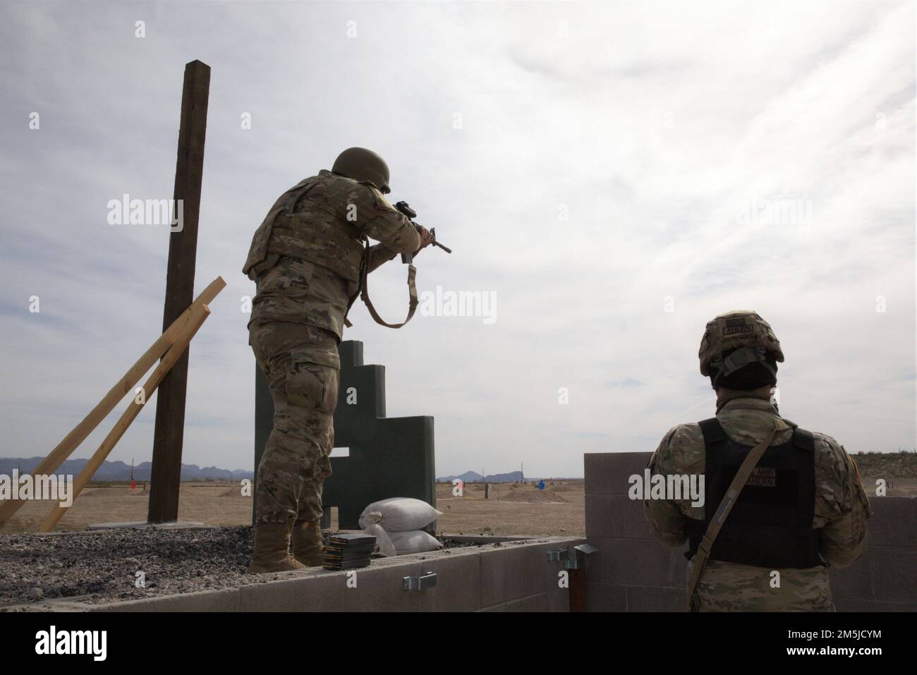 The 855 and 856 Military Police Companies completed qualifications on ...