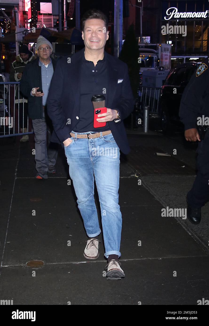 December 29, 2022 Ryan Seacrest on Good Morning America to talk about ...