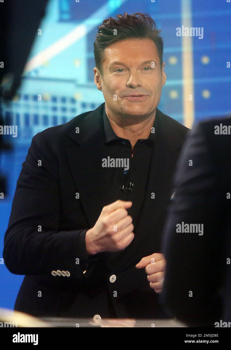December 29, 2022 Ryan Seacrest on Good Morning America to talk about ...