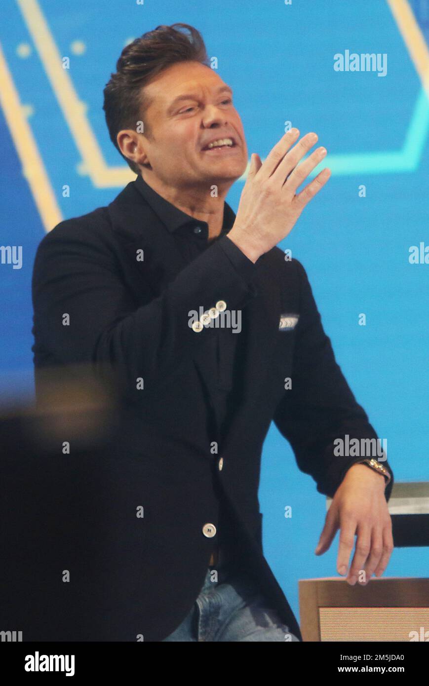 December 29, 2022 Ryan Seacrest on Good Morning America to talk about ...