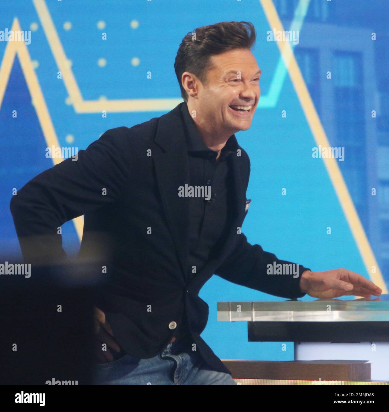 December 29, 2022 Ryan Seacrest on Good Morning America to talk about ...