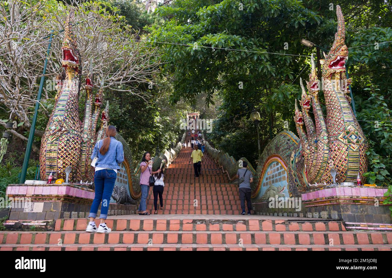 Chiang Mai, Thailand. 10 November 2022. Wat Phra That Doi Suthep ...