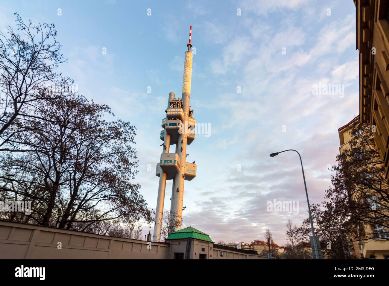 Praha: Zizkov Television Tower, artwork Babies in , Prague, Praha, Prag ...
