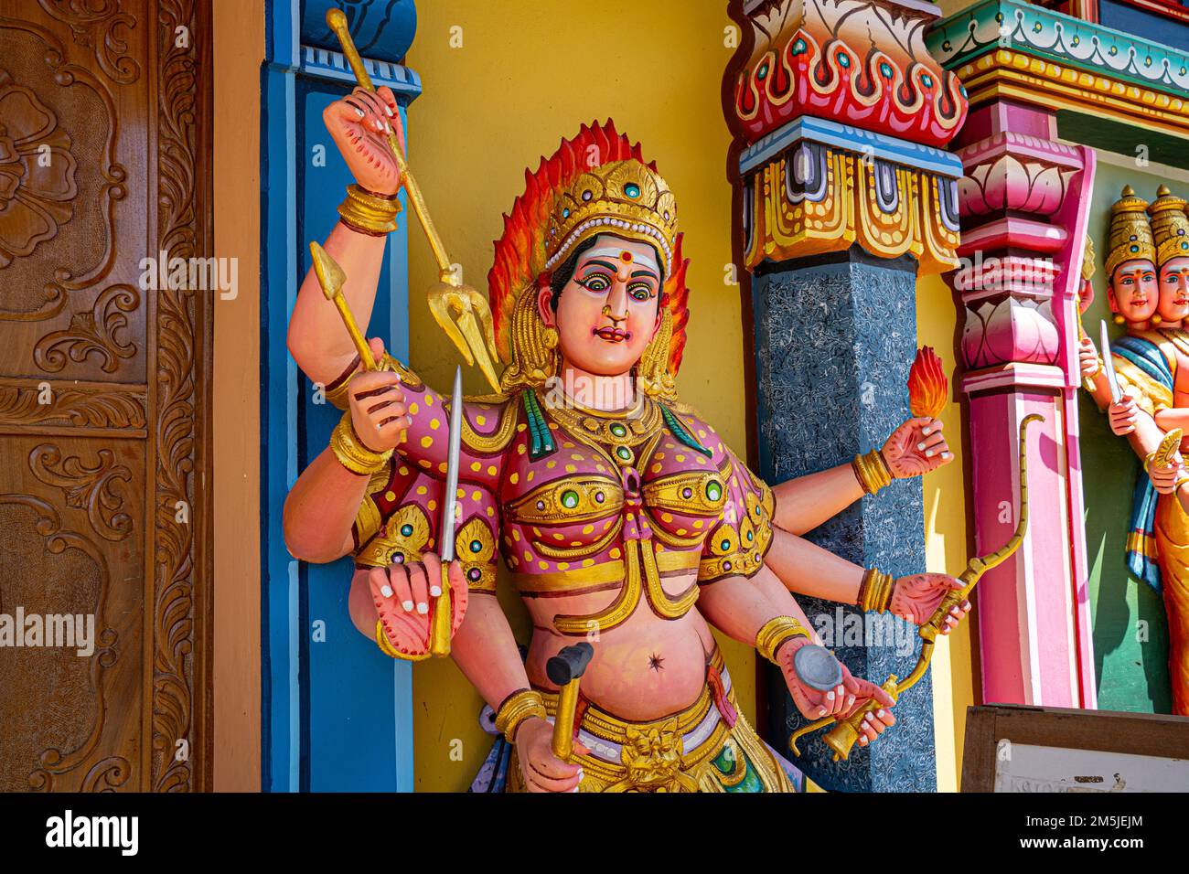 December 1st 2022 Murti Statues at Thirukovil Pavillon Cap-Malheureux ...