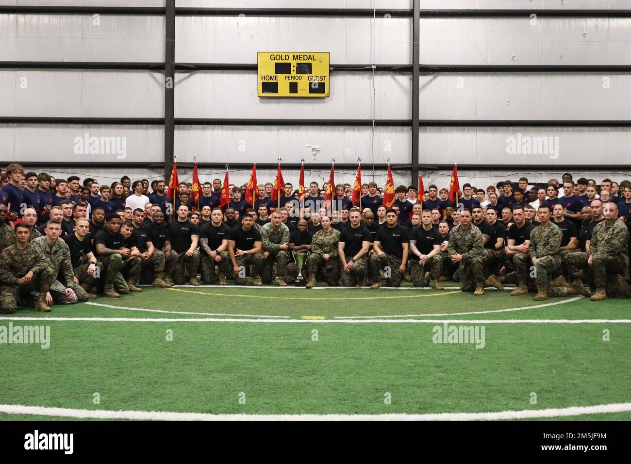 U.S. Marines and Poolees with Recruiting Station Cleveland, exhibit ...