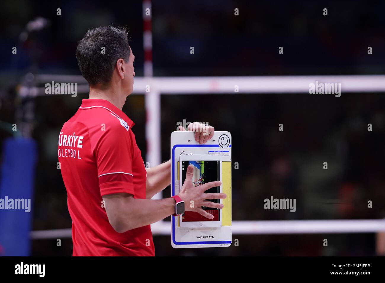 ANKARA, TURKIYE - JULY 14, 2022: Coach Giovanni Guidetti in Turkiye vs ...