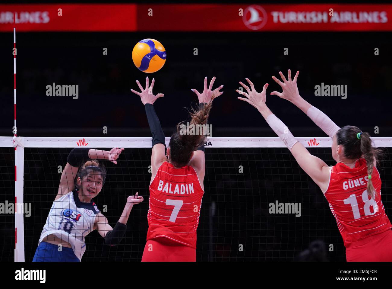 ANKARA, TURKIYE - JULY 14, 2022: Baladin Hande and Gunes Zehra in ...
