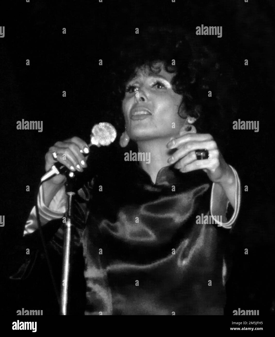 Lena Horne. Portrait of the American actress and singer, Lena Mary ...