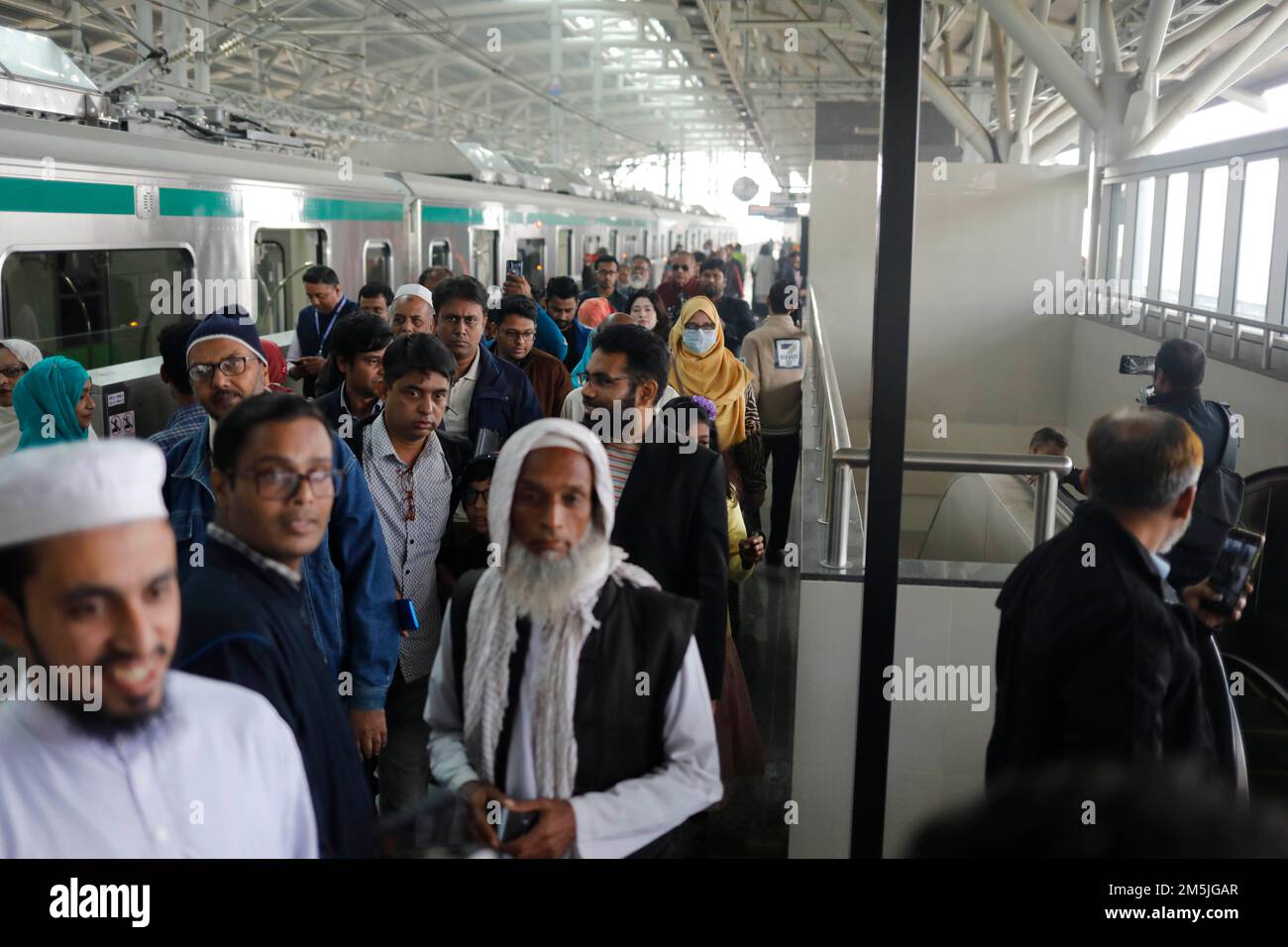 Dhaka, Bangladesh. 29th Dec, 2022. People were seen to gather and ...
