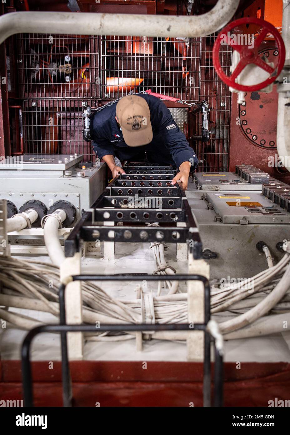 PHILIPPINE SEA (March 19, 2022) Gas Turbine Systems Technician ...