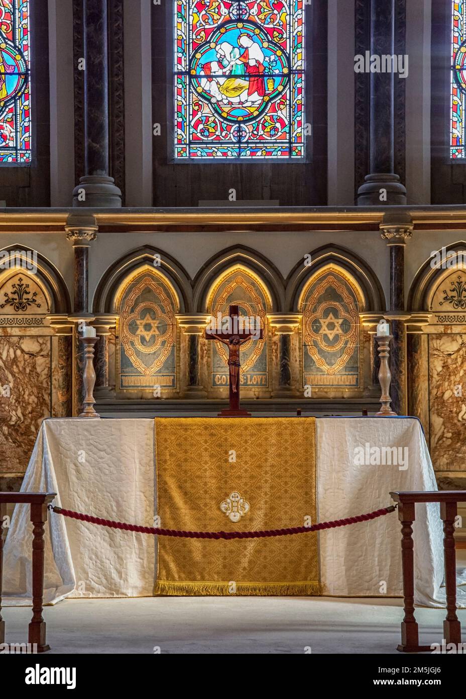 Church of St Andrew and St Cuthbert in Steyning Stock Photo - Alamy