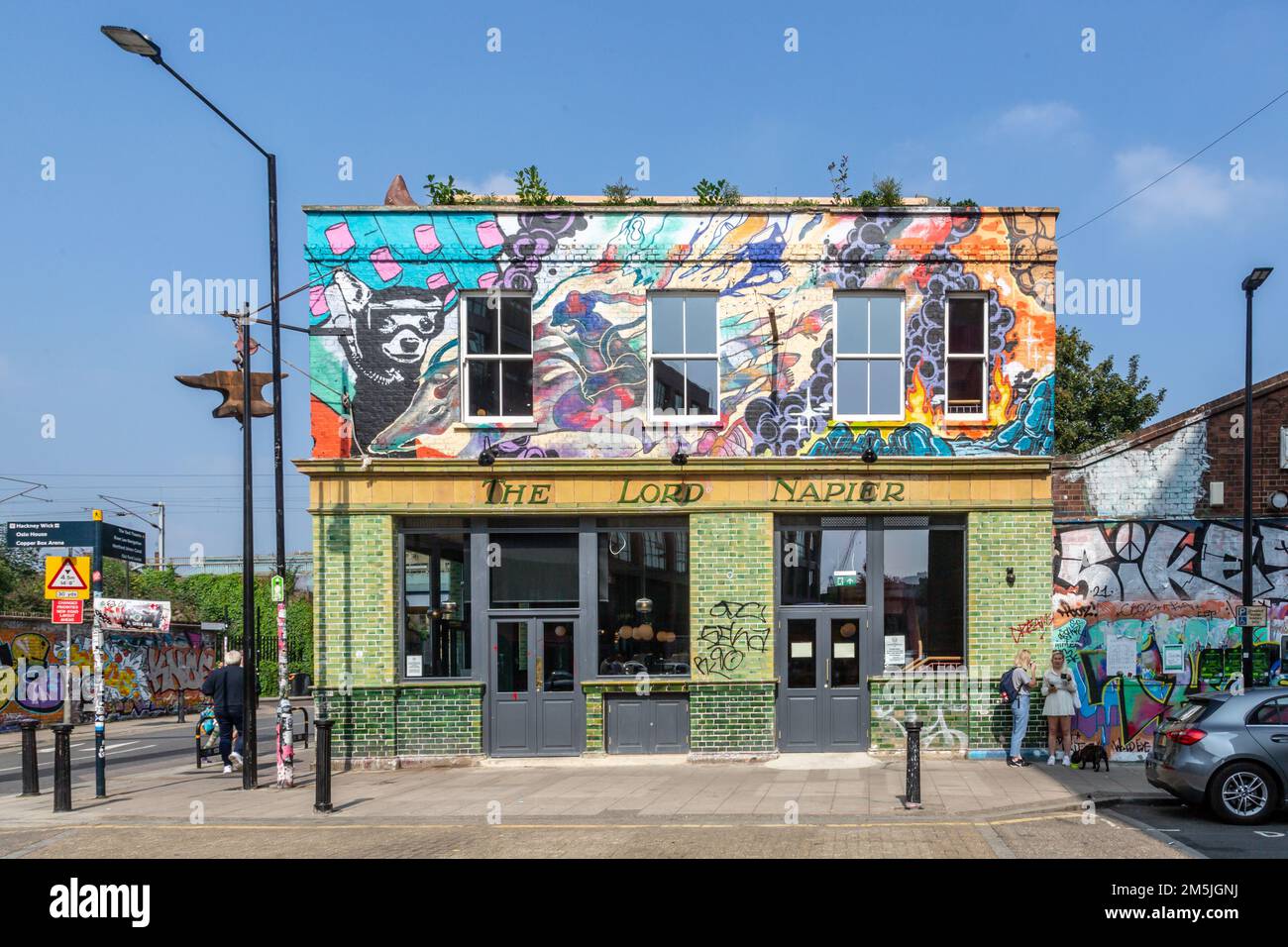 The Lord Napier Star public house on White Post Lane/Hepscott Road ...
