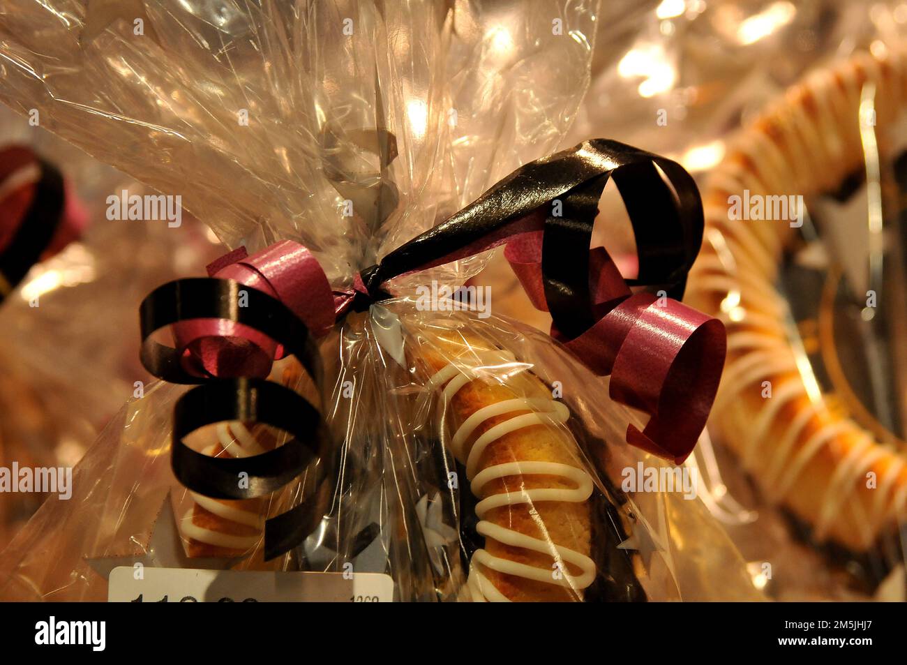 Copenhagen/Denmark/29 December 2022/ New year cake alot of marcipan ...