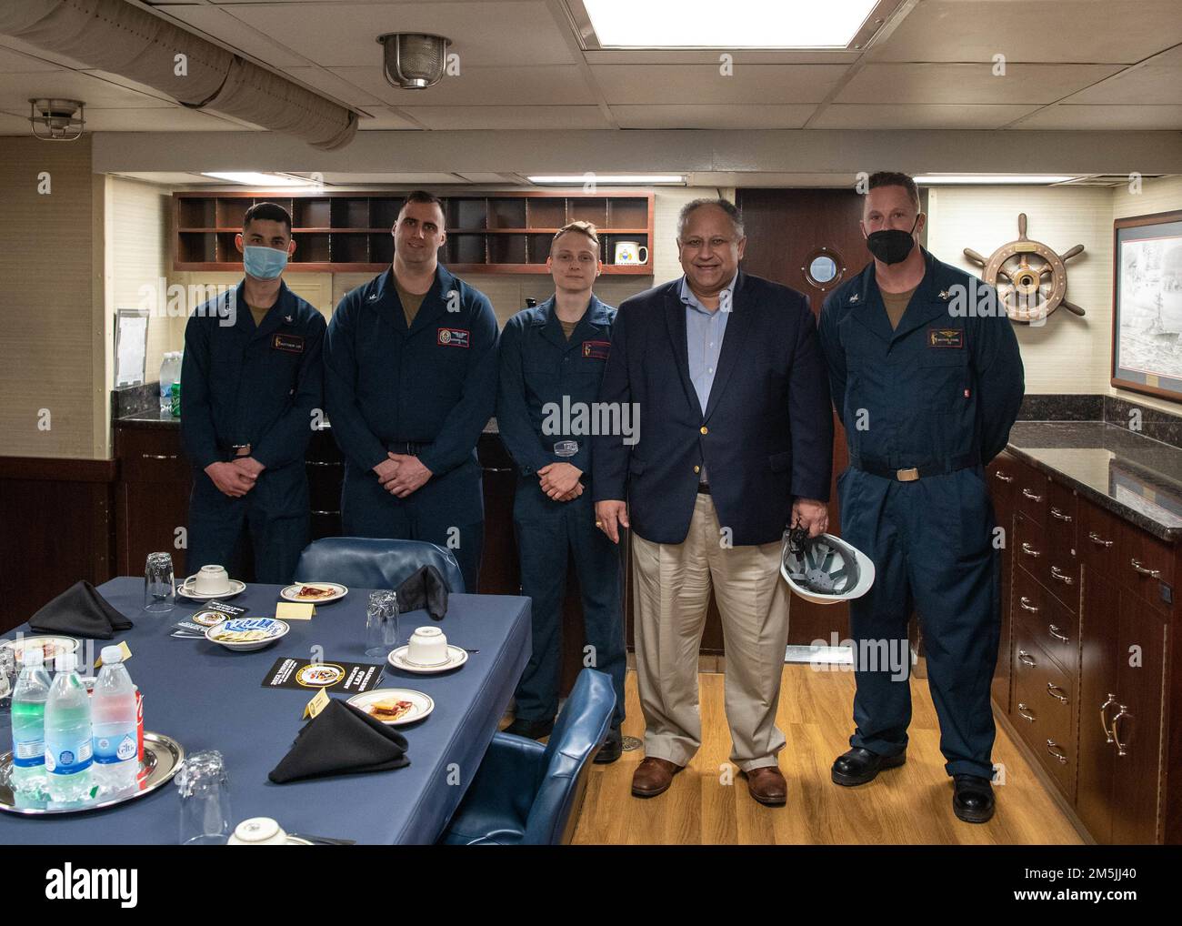 NAVAL STATION ROTA, Spain (Mar. 19, 2022)- Secretary of the Navy Carlos ...