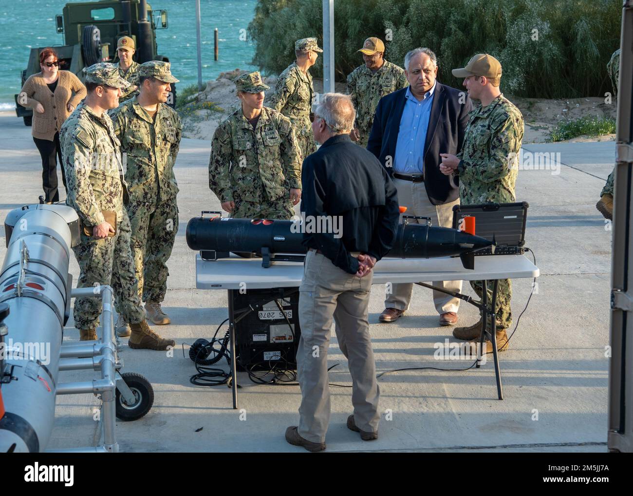 NAVAL STATION ROTA, Spain (Mar. 19, 2022)- Secretary of the Navy Carlos ...