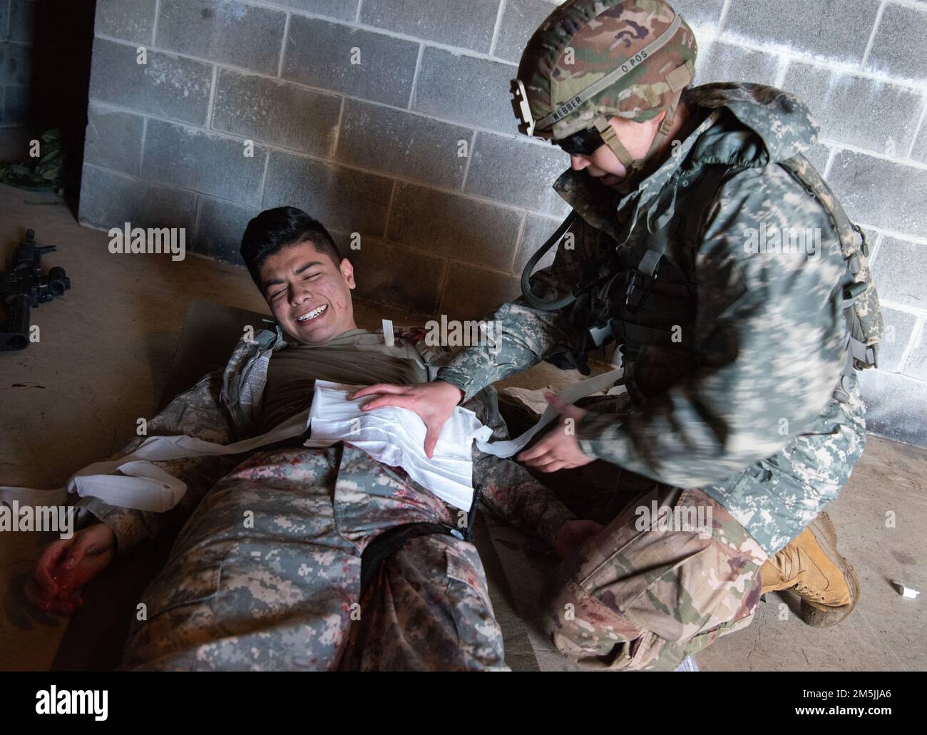 Oregon Army National Guard Soldiers take part in the 'Mogadishu event ...