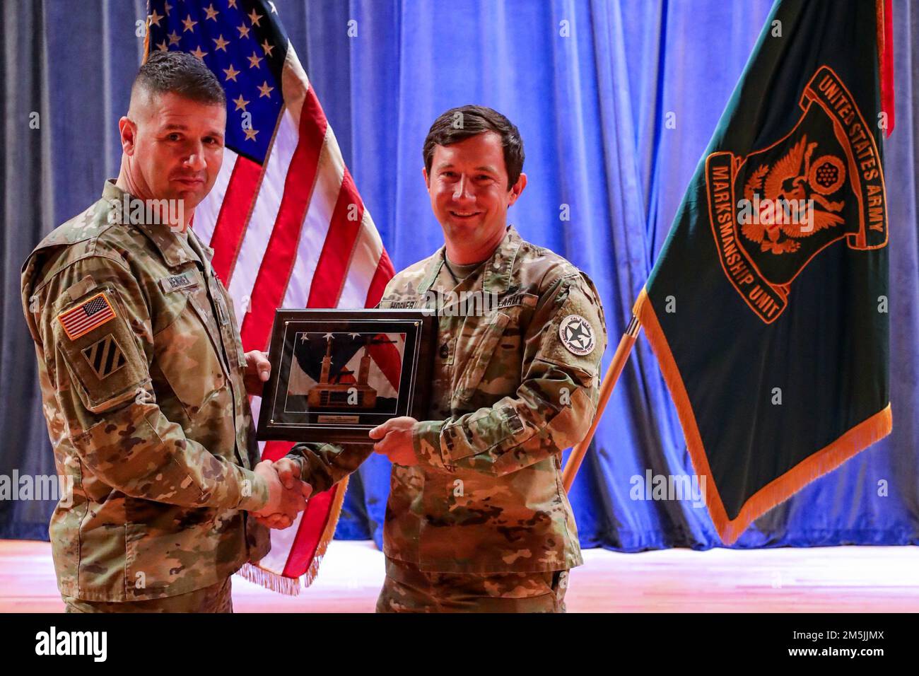 Sgt. 1st Class Daniel Horner poses for a photo with Training and ...