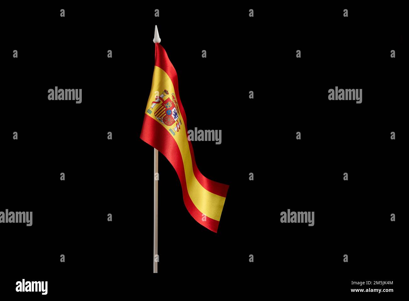 close up waving flag of Spain. flag symbols of Spain. Spain flag frame ...