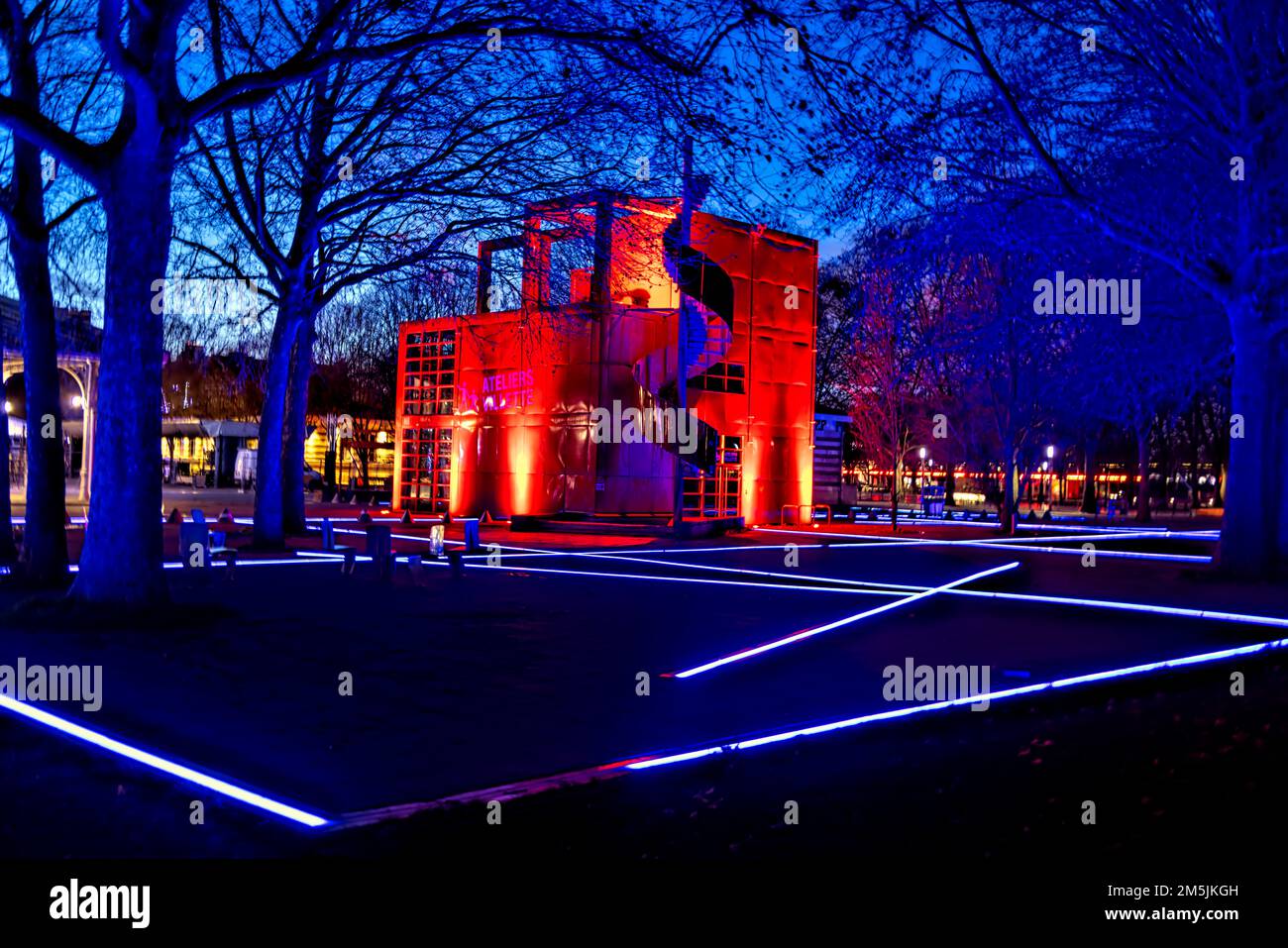 Paris, France. 27th Dec, 2022. Artistic journey composed of eight ...