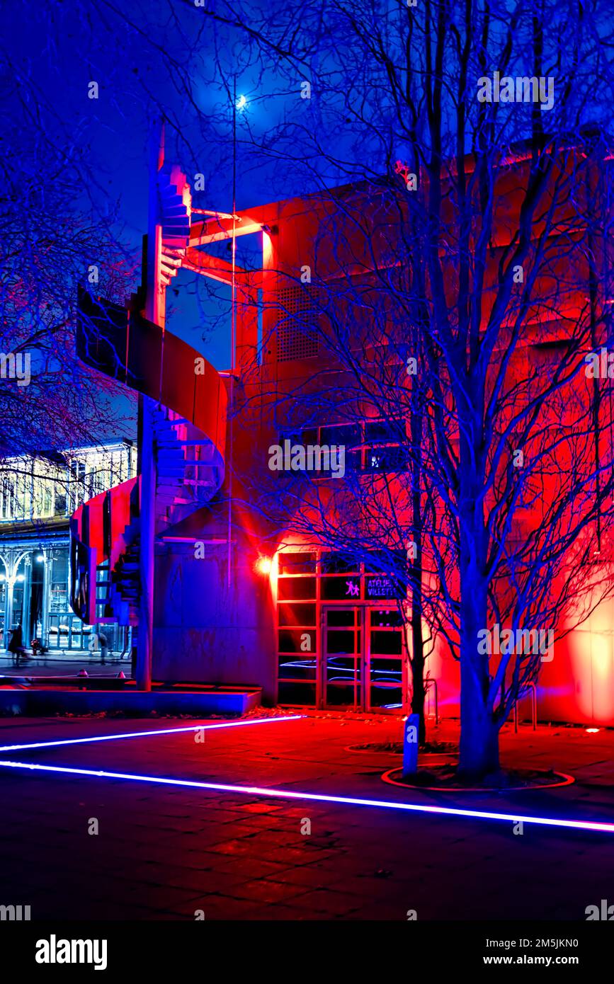 Paris, France. 27th Dec, 2022. Artistic journey composed of eight ...