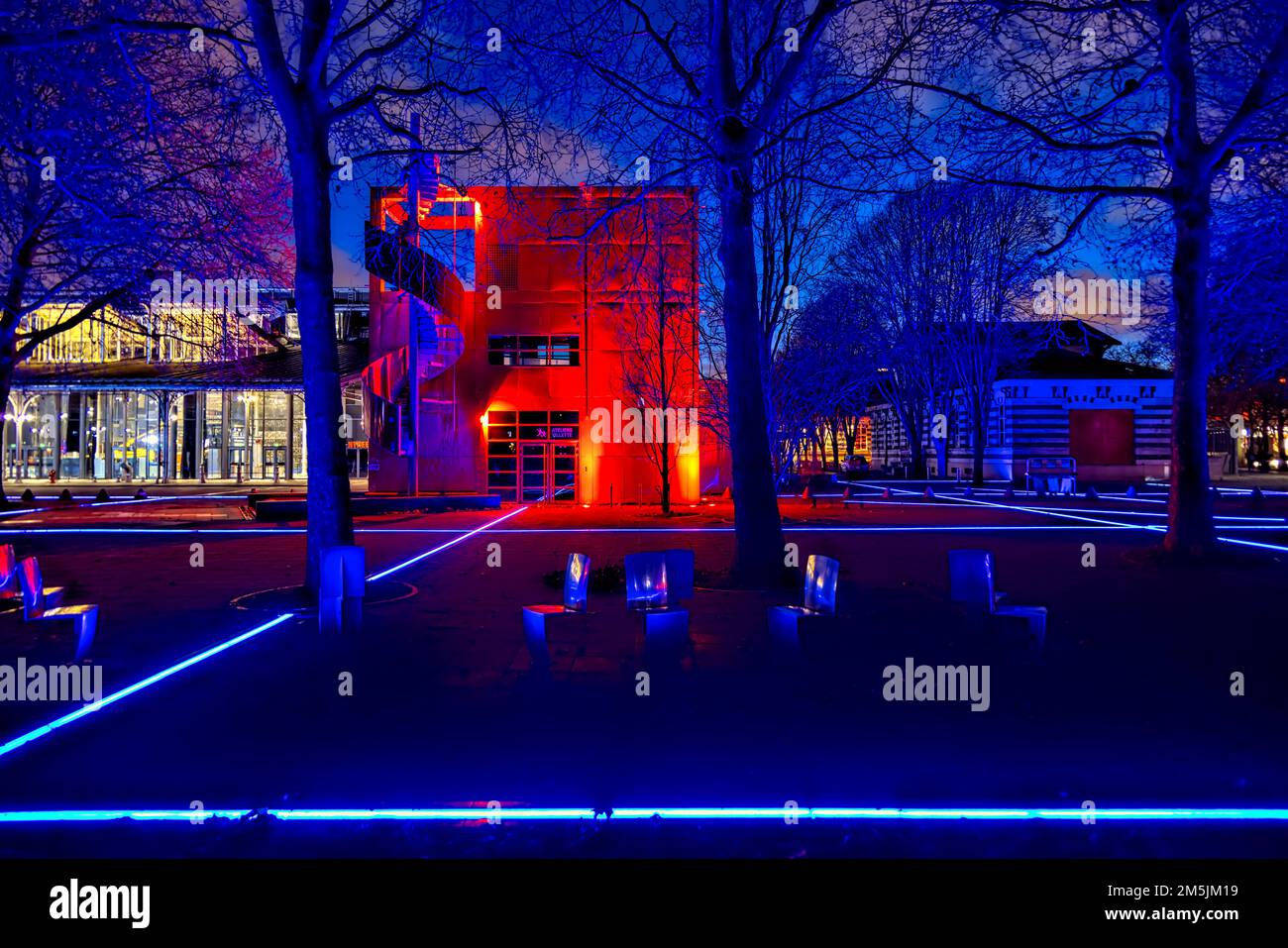 Paris, France. 27th Dec, 2022. Artistic journey composed of eight ...