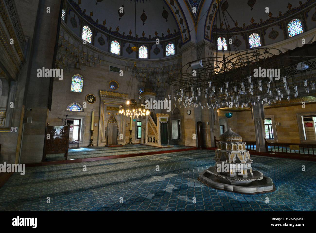 The construction of Sisli Mosque,located in Sisli,Turkey, began in 1945 ...